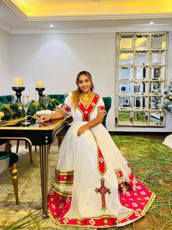 Lewam Chiffon | Traditional & Modern Chiffon, Habesha Dress & Ethiopian ...